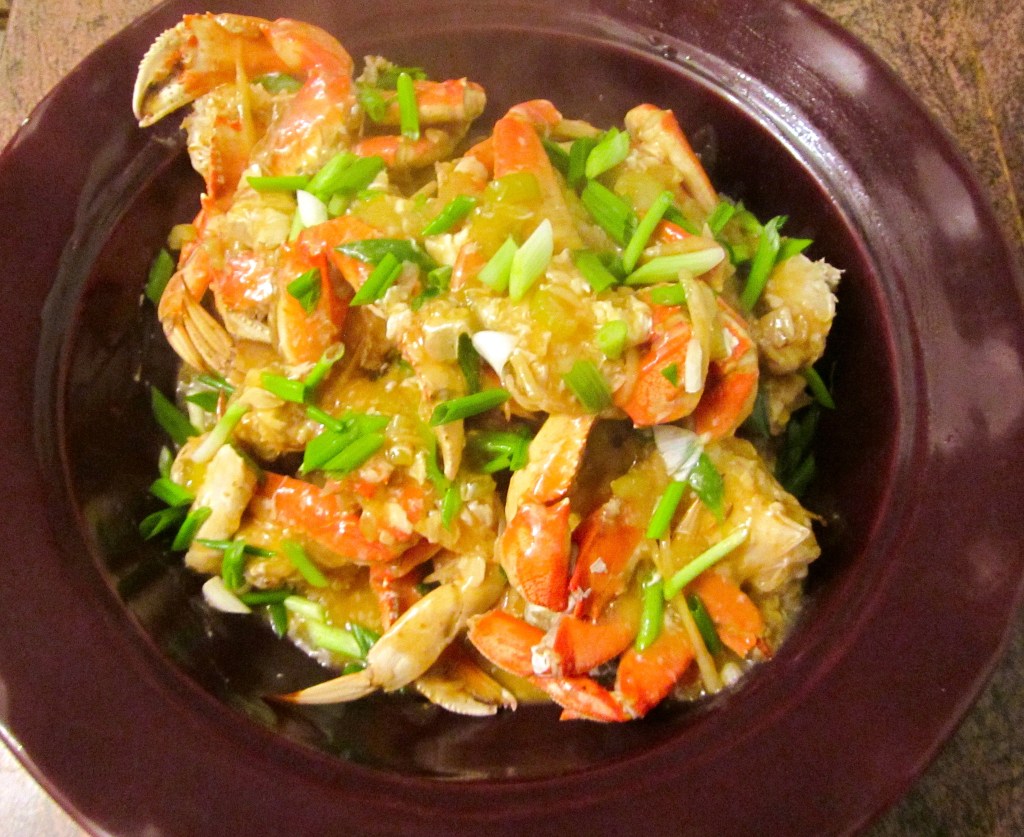 Chinese Style Ginger & Garlic Crabs | ChefsOpinion