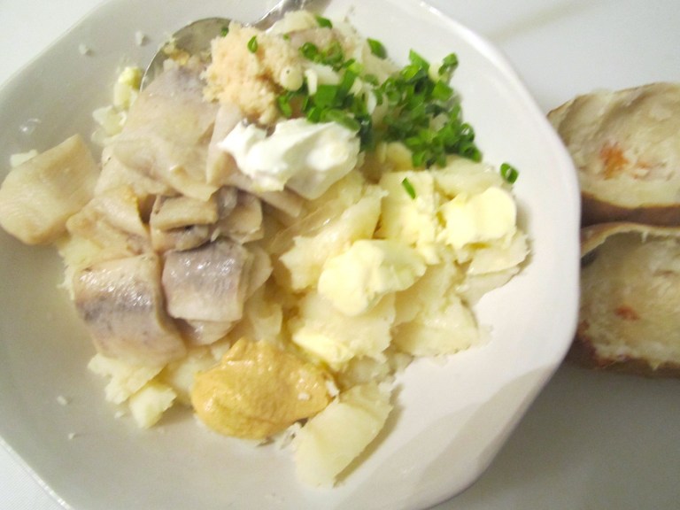 Sauteed Pickled Herring And Potato Patty (“Pommes De Terre Macaire ...