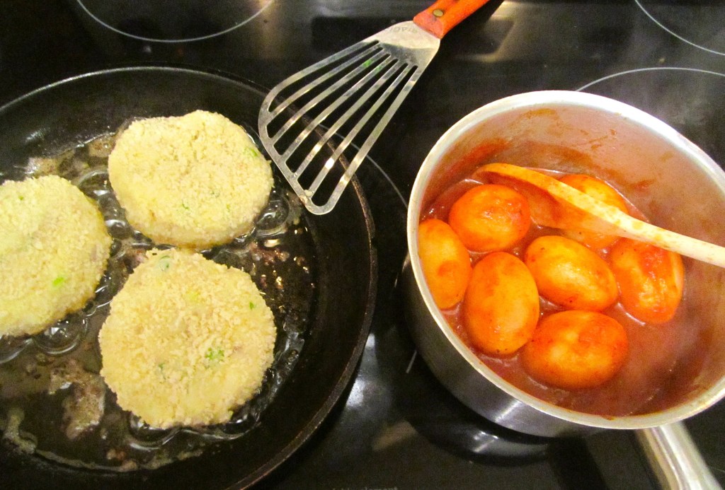 Sauteed Pickled Herring And Potato Patty (“Pommes De Terre Macaire ...