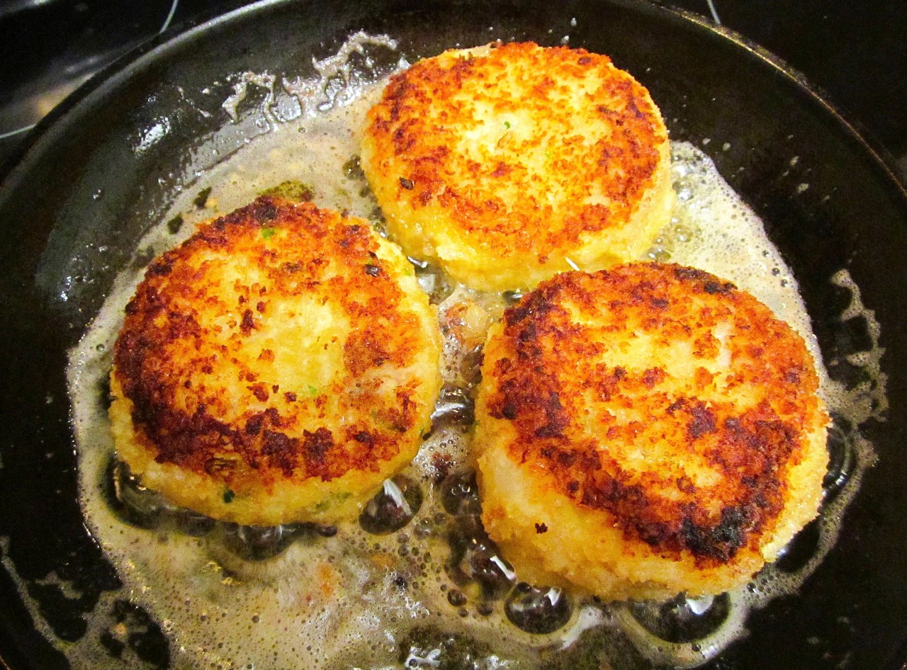 Sauteed Pickled Herring And Potato Patty (“Pommes De Terre Macaire ...