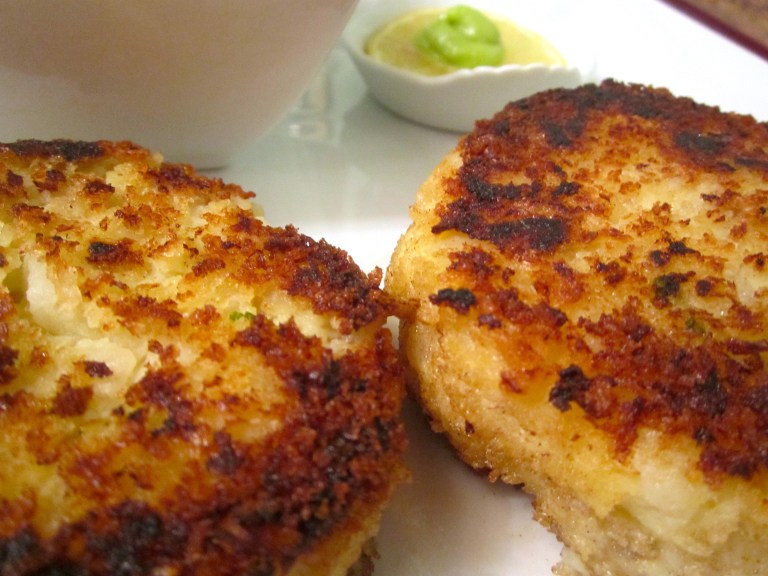 Sauteed Pickled Herring And Potato Patty (“Pommes De Terre Macaire ...