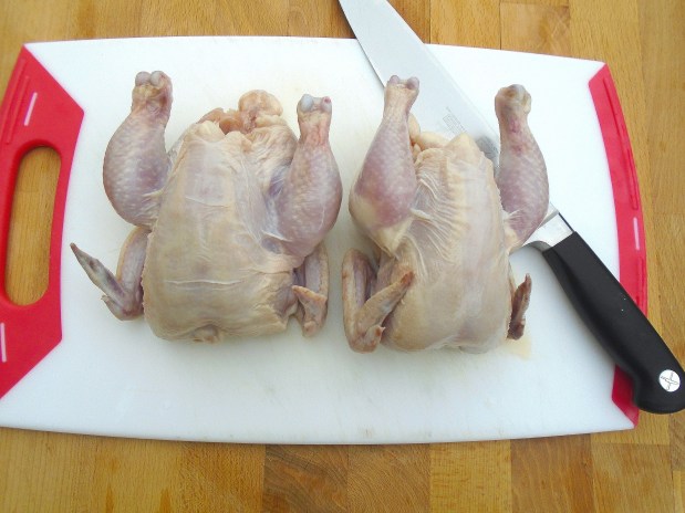 Ginger And Soy Braised Cornish Hens With Spicy Cucumber Pickles ...