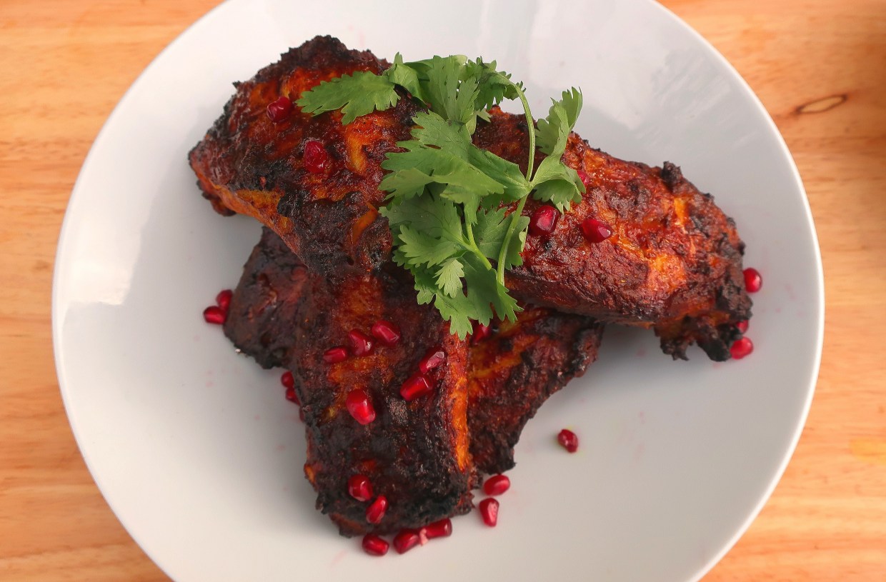 Goan Tandoori Pork Ribs With Aloo Palak | ChefsOpinion