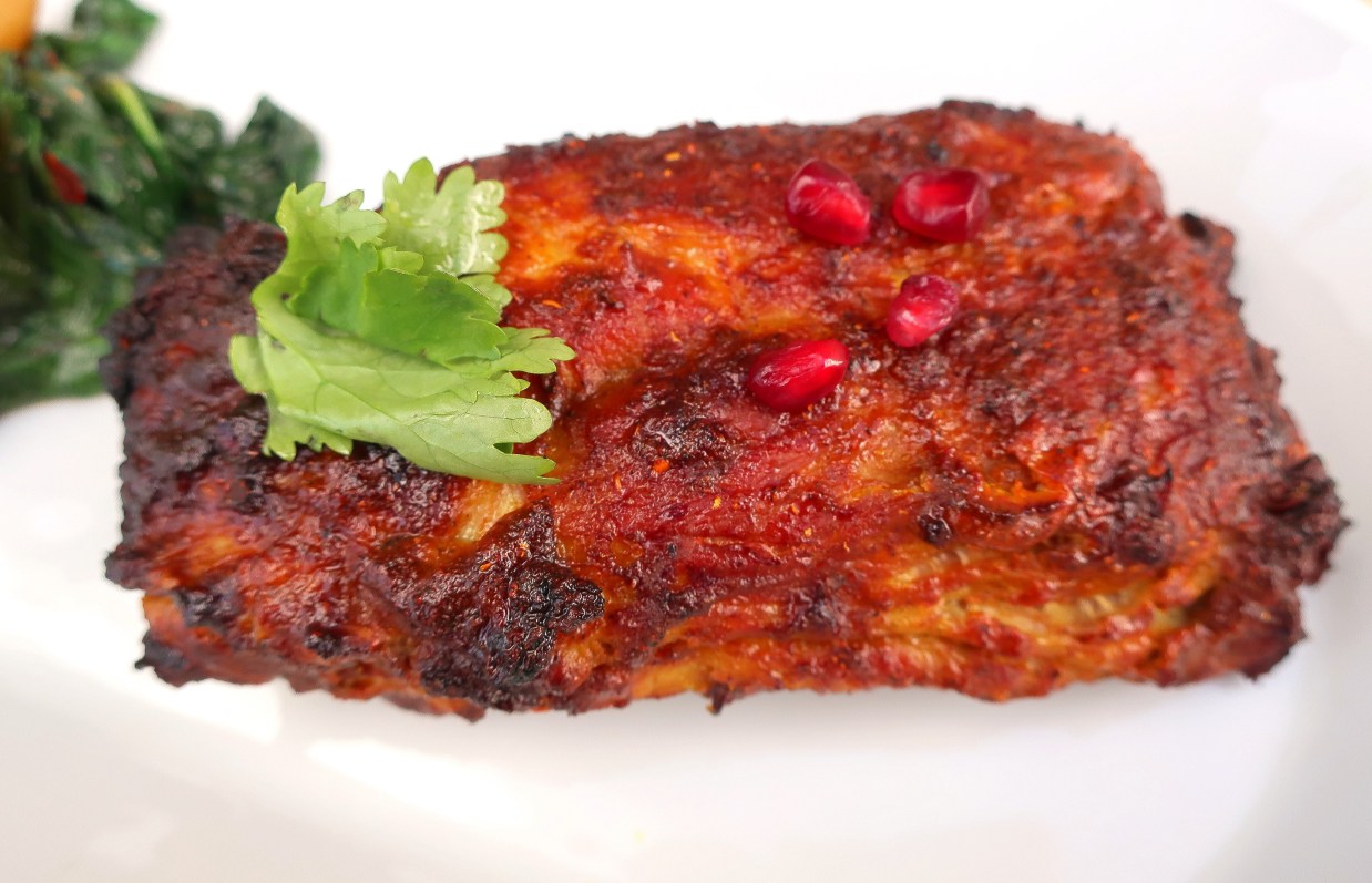 Goan Tandoori Pork Ribs With Aloo Palak | ChefsOpinion